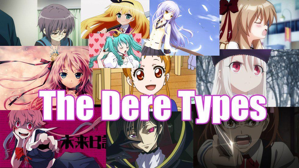 A Rundown Of The Different "Dere" Types In Anime | The Odyssey Online