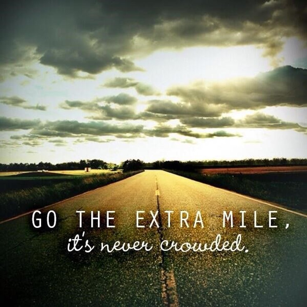 Go The Extra Mile | The Odyssey Online