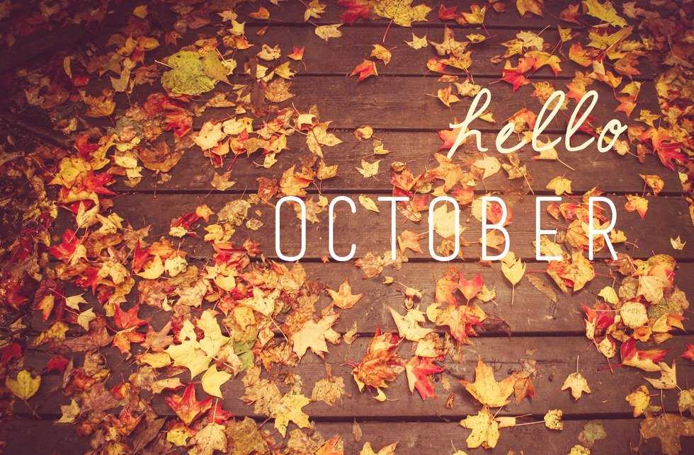 31 Things to Cross Off Your October Bucket List | The Odyssey Online