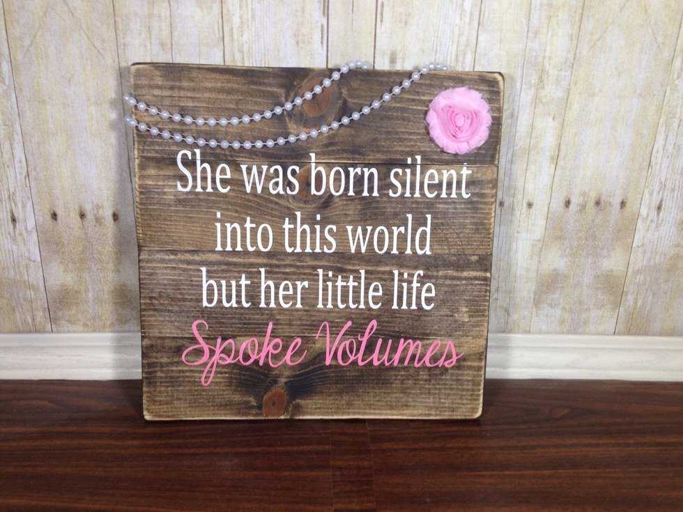 StillBorn; Still Loved; Infant Loss Awareness | The Odyssey Online