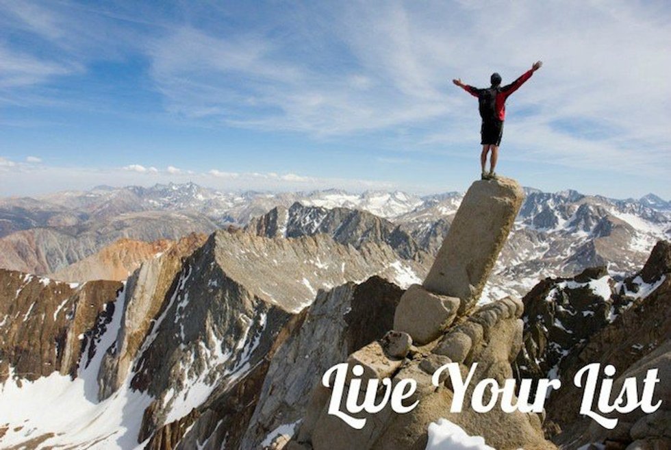 50 Things Everyone Should Have On Their Bucket List | The Odyssey Online