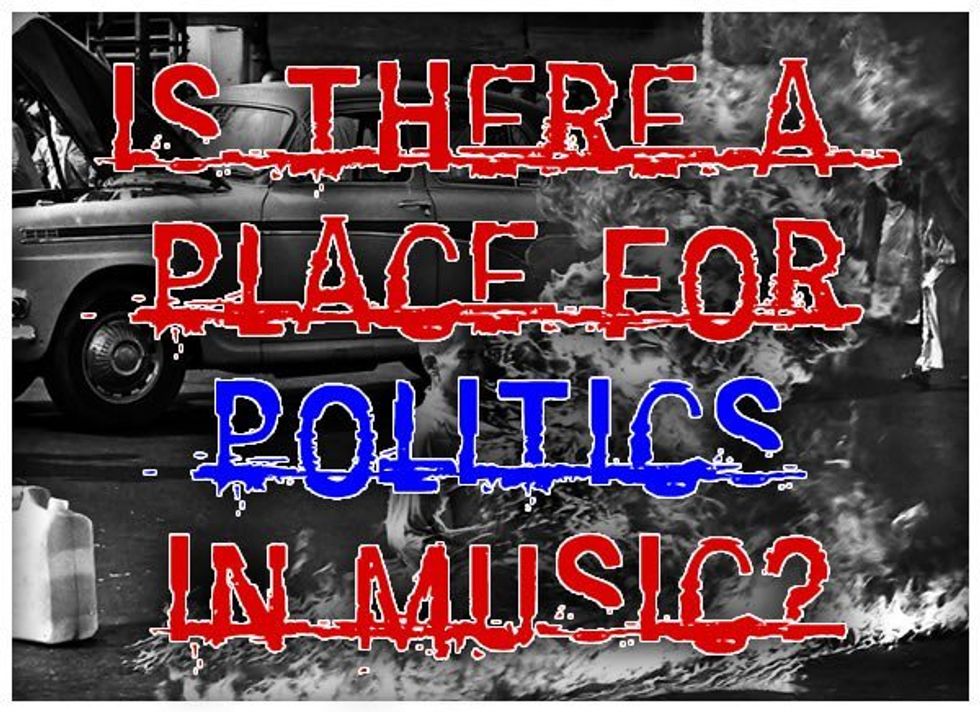 Music Vs. Politics | The Odyssey Online