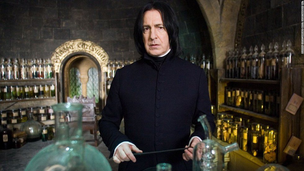 11 Of Alan Rickman's Greatest Moments As Professor Snape | The Odyssey ...