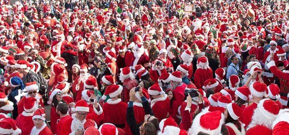 The 10 Stages of SantaCon | The Odyssey Online