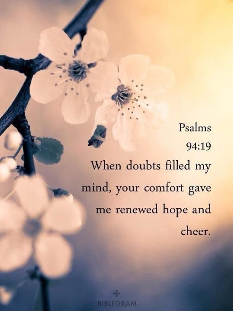 10 Scriptures For Those Feeling Discouraged | The Odyssey Online