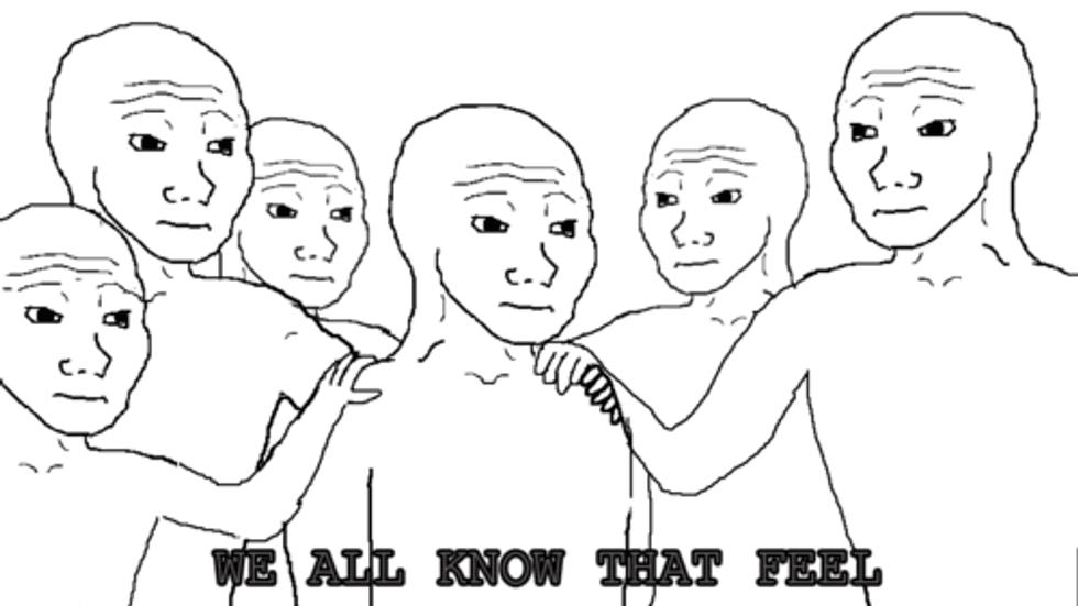 Top 5 Relateable Wojak Feelsman Image Macros | The Odyssey Online