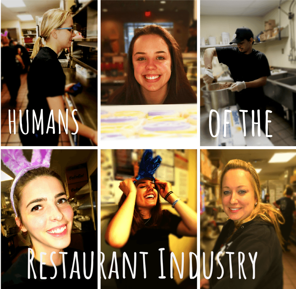 Humans Of The Restaurant Industry | The Odyssey Online