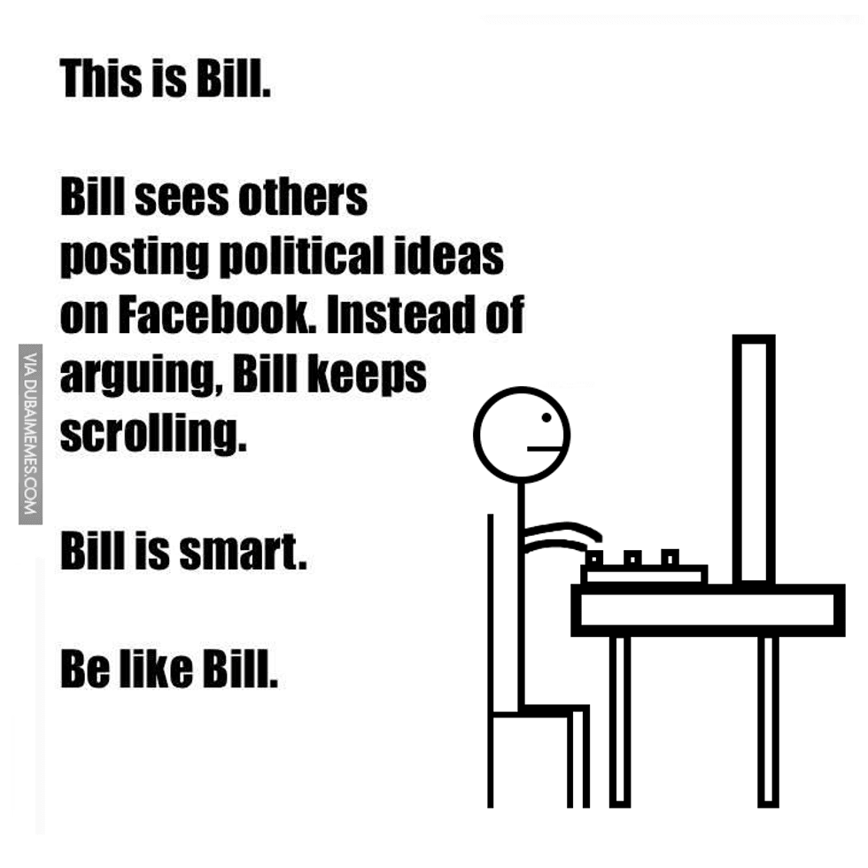 The Annoying "Political" Friend | The Odyssey Online