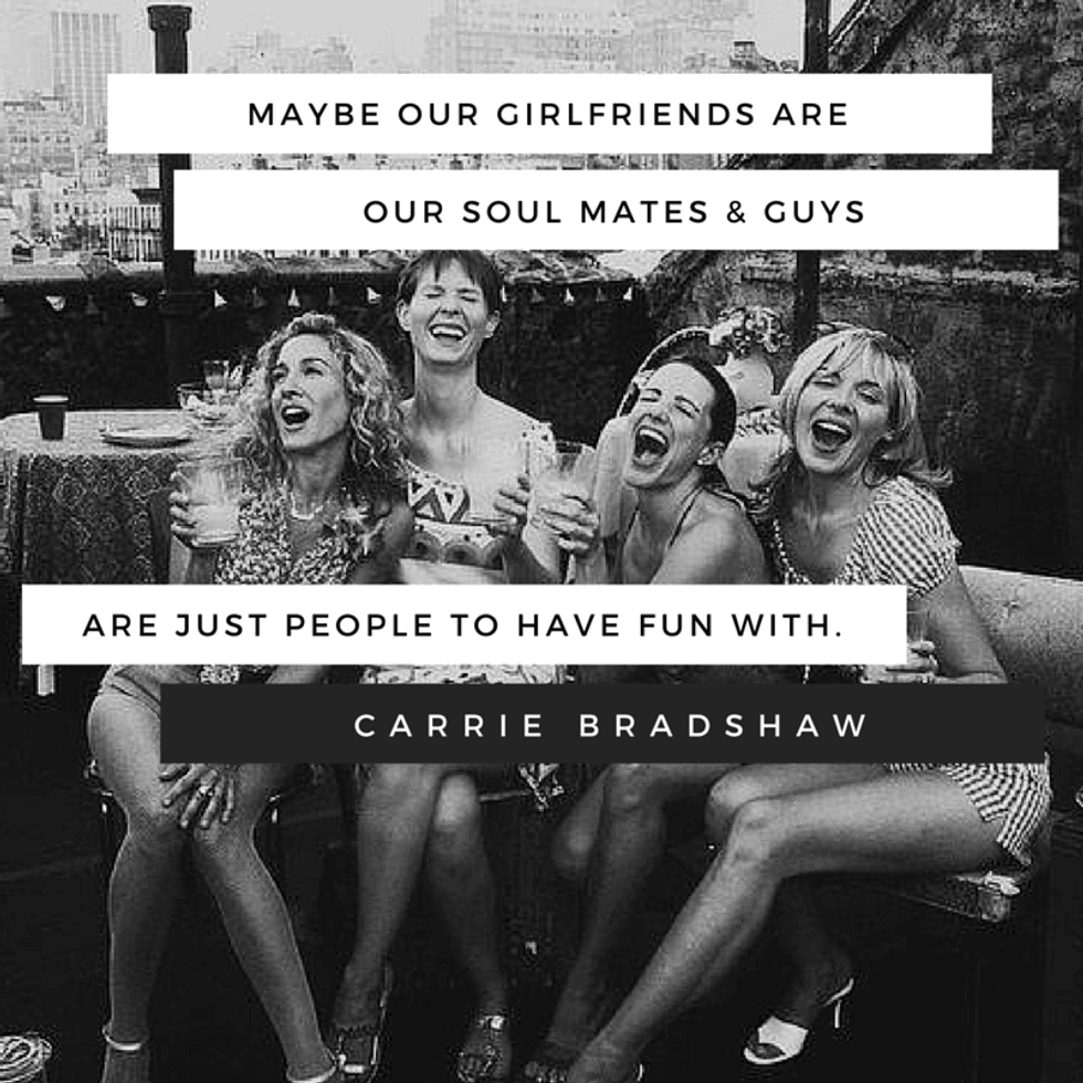 7 Carrie Bradshaw Quotes For College Girls | The Odyssey Online