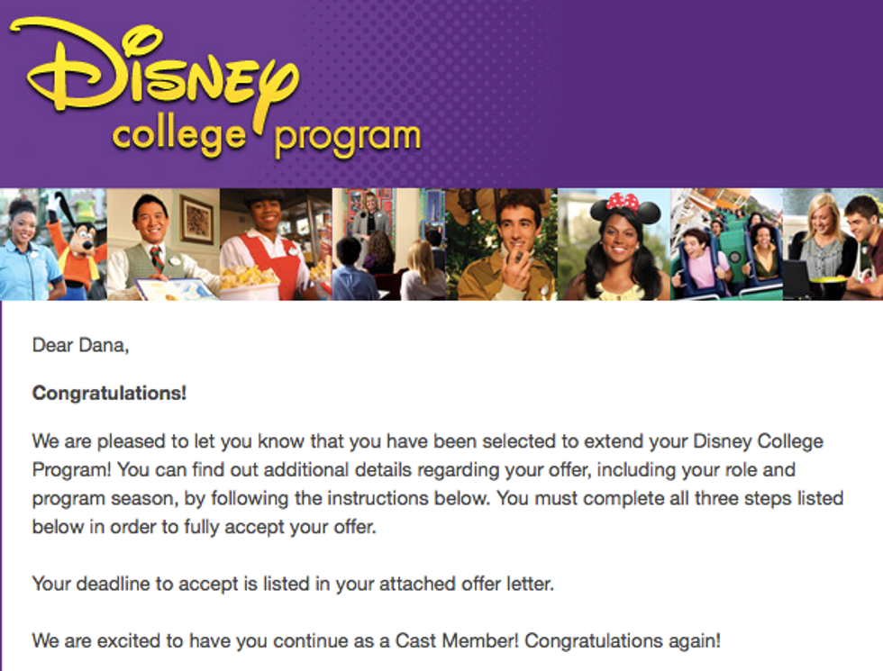 12 Phases Of The Disney College Program Application Process | The Odyssey Online