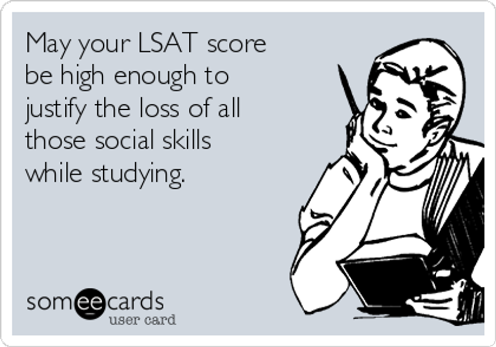 47 Thoughts You Have While Studying For The LSAT