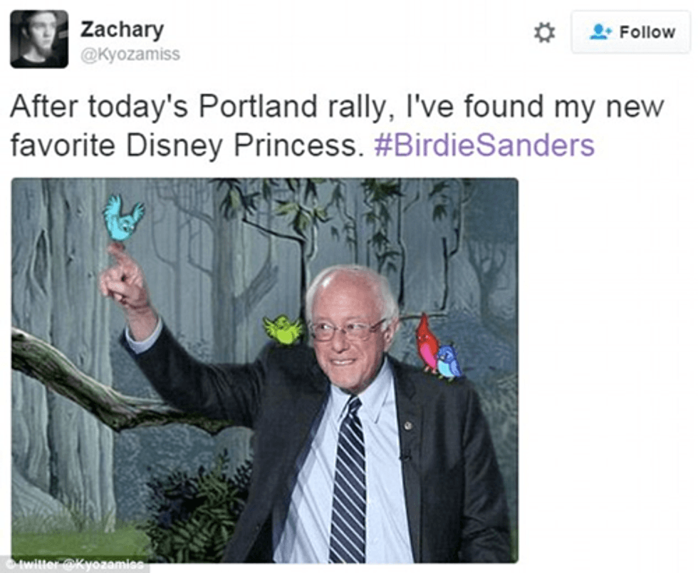 Presidential Candidate And Disney Princess Bernie Sanders | The Odyssey ...