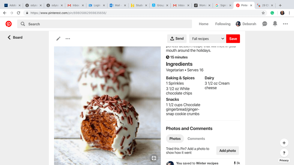 Chocolate Gingerbread Truffles | The Odyssey Online
