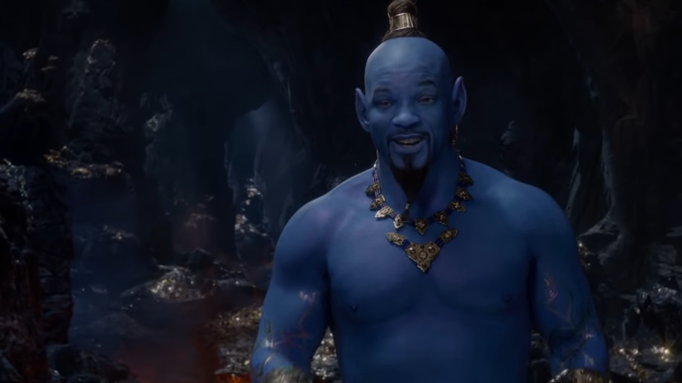 Stop Hating On Will Smith's Blue Live-Action Genie In 'Aladdin' | The ...