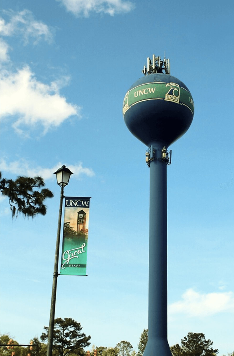 What's up with the UNCW water tower? | The Odyssey Online