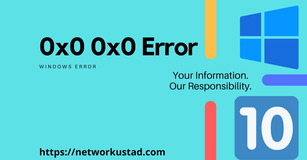 0x0 0x0 Windows Error Code Solution | 2022 | The Odyssey Online