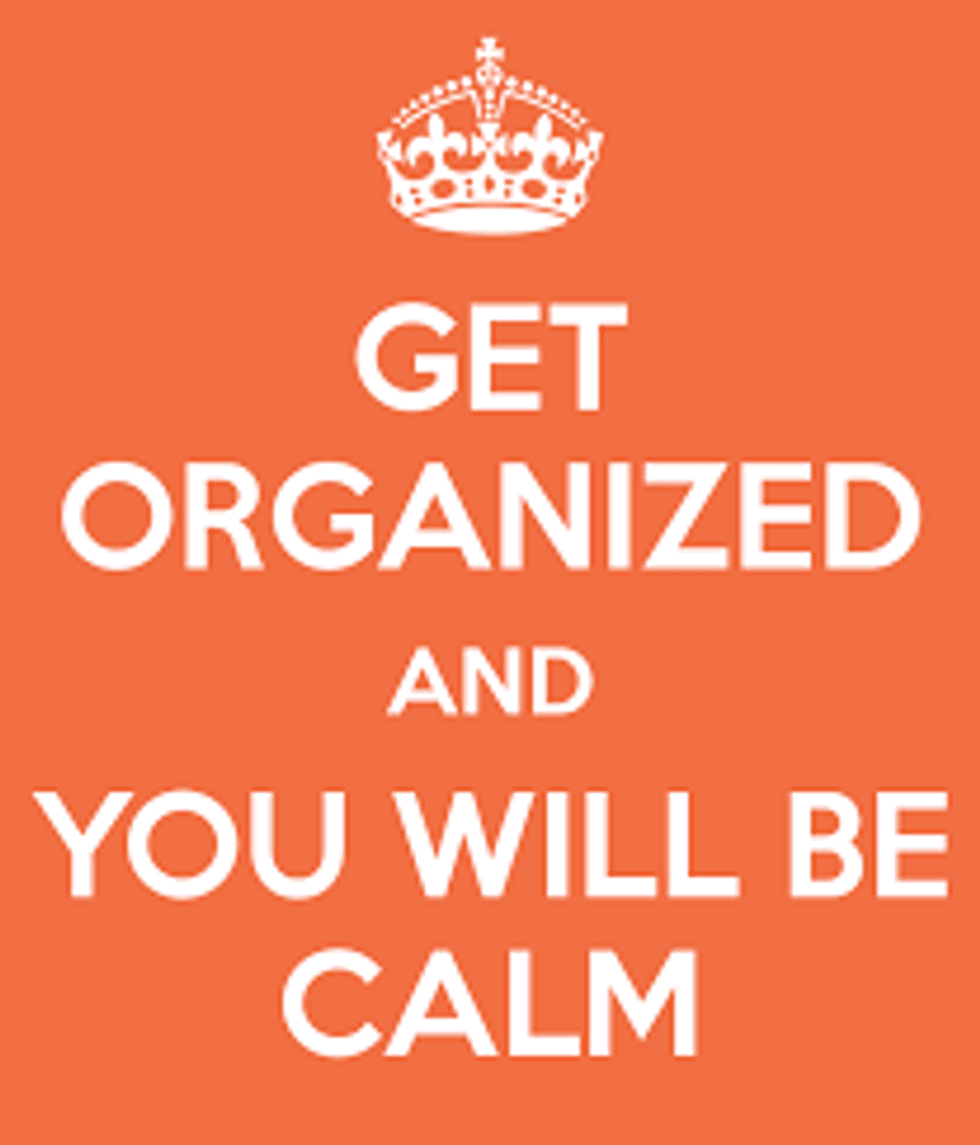 10 Tips for Staying Organized at College | The Odyssey Online