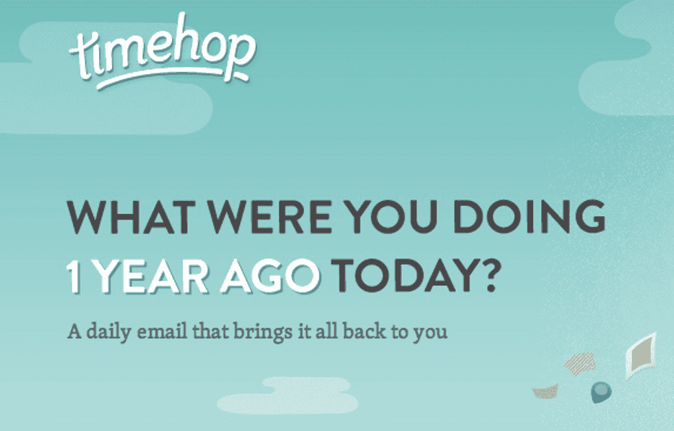 Timehop: The Nostalgic App | The Odyssey Online